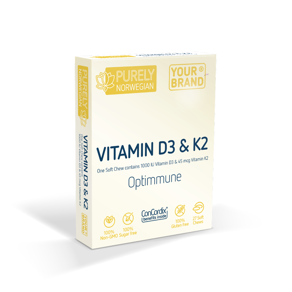 Optimmune Vitamin D3 & K2 | Strawberry & Lemon Flavor