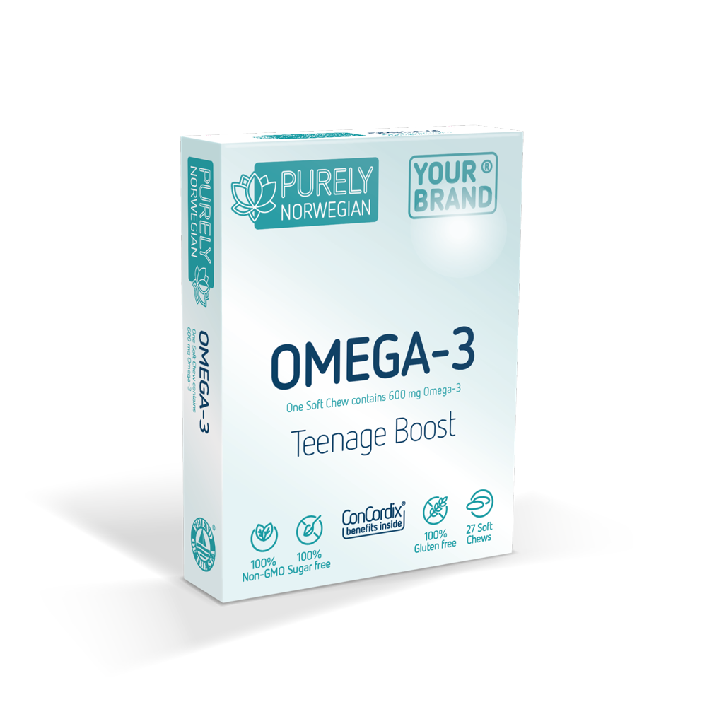 Teenage Boost Omega 3 | Citrus & Strawberry Flavor